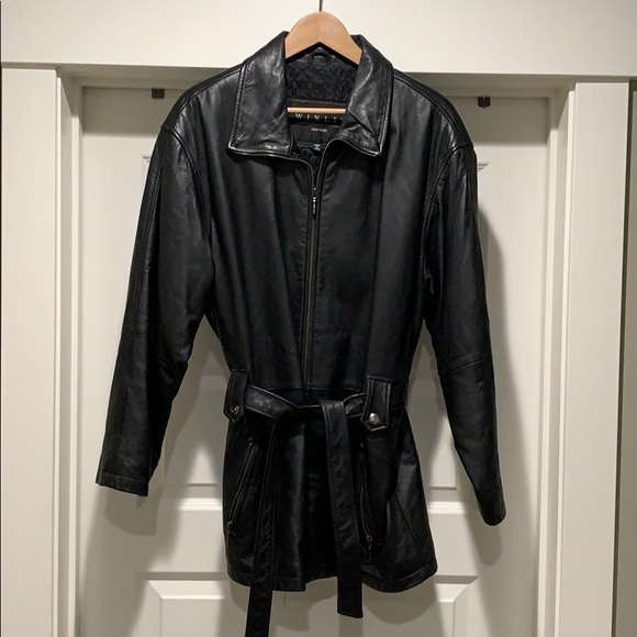 Winlit New York | Jackets & Coats | Winlit Womans Black Leather Jacket ...